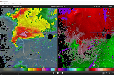 Pre-Tornadic Radar Signatures Quiz
